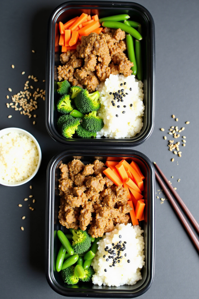 Easy Teriyaki Ground Turkey Bento Meal Prep: A Quick, Flavor-Packed ...