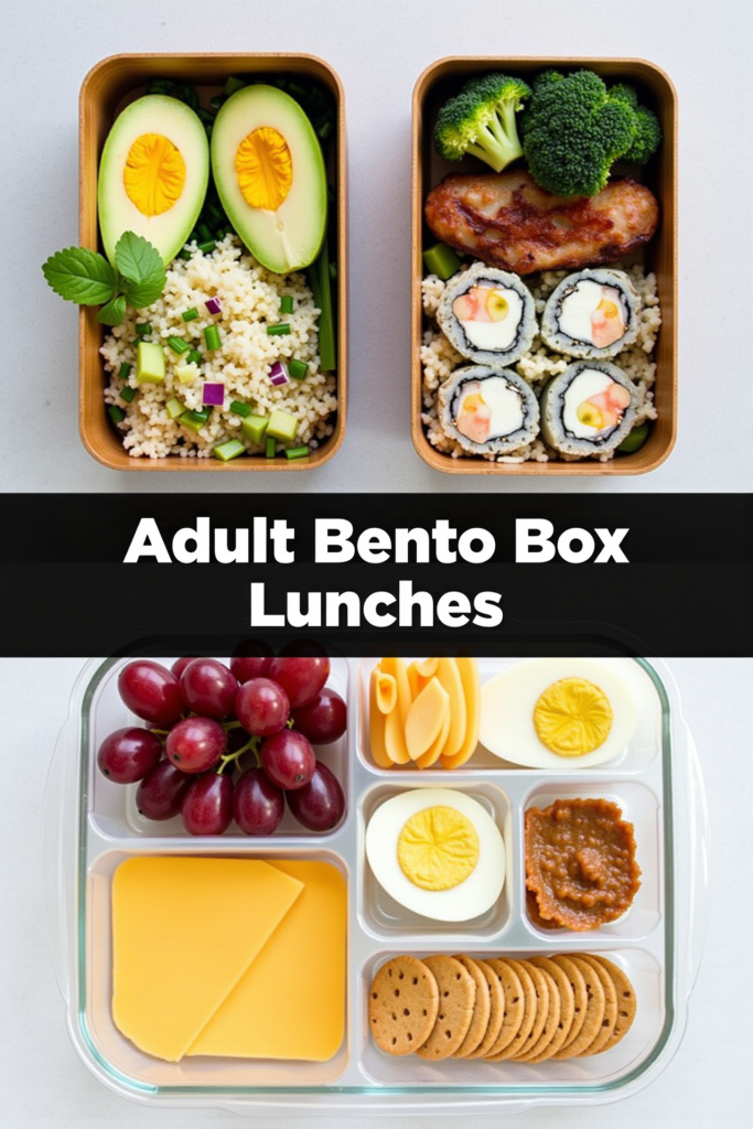 Revamp Your Lunch Routine: 6 Easy & Healthy Bento Box Ideas for Adults ...