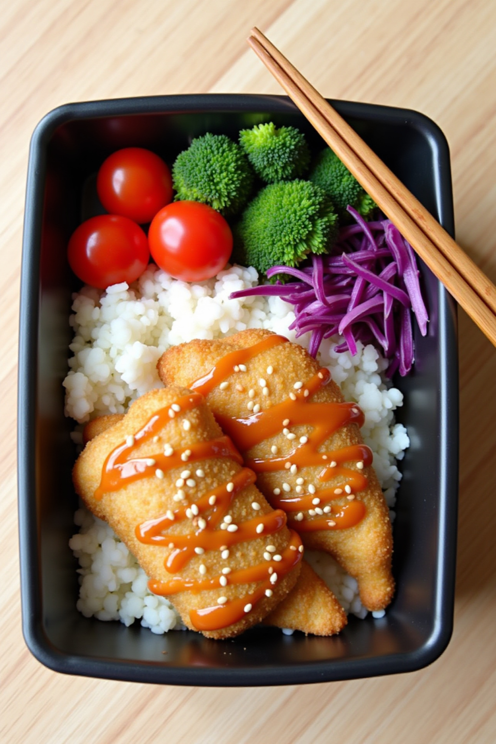 Crispy Chicken Katsu Bento Box: The Ultimate Make-Ahead Lunch ...